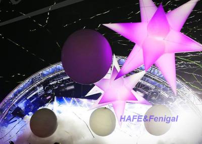 China Custom Star Inflatable Lighting Decoration For Party Event for sale