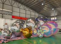 China Factory Custom Large Inflatable Mirror Ball For Advertising for sale