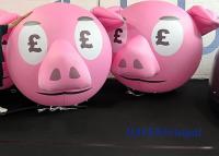 China Customizable 2m Helium Inflatable Ball Pink Cartoon Pig Advertising And Marketing for sale