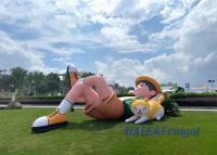 China 10M Large Cartoon Style Inflatable AdvertisingPVC Decoration Outdoor Supports for sale