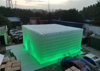 China Outdoor Commercial White Giant  Inflatable Light Tent LED Inflatable Nightclub for sale