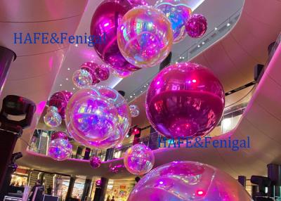 China 2M Inflatable Mirror Balloon Metallic Color  Colorful Can Be hung Events  Exhibitions Decoration for sale