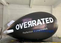 China Commercial Custom PVC Helium Balloon Inflatable Inflatable Advertising Blimp With LED Light for sale