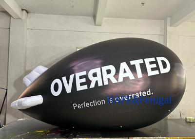 China Commercial Custom PVC Helium Balloon Inflatable Inflatable Advertising Blimp With LED Light for sale