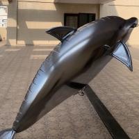 China Inflatable Remote Control Air Film Whale And Dolphin Models For Mall Opening Events for sale