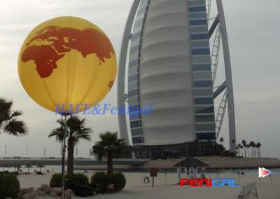 China 800w RGB Led Event Lighting Balloon For Wedding Party Advertising Customization for sale