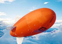 China Outdoor Lift Off Advertising Helium Balloon Inflatable Blimp With LED Light for sale