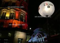 China AC230V 50HZ White Inflatable Led Light Balloon T - Plux 18 Technology For Confrence Events for sale