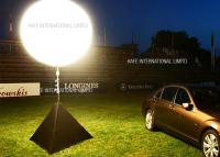 China Battery Power Inflatable Led Light With DC200W Pearl LED For Outside Seaside Events for sale