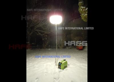 China Rechargeable Portable Tripod LED Work Lights Halogen Balloon Anti Glare Hicase Packing for sale