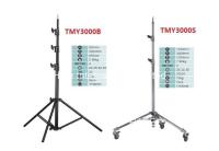 China Air Damped Studio Photography Light Tripod Stand Aluminum Folded with Flexible Leg for sale
