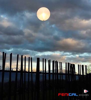 China 800W Dual White 80000Lm Moon Balloon Light Mountable On Tripod Or Truss for sale