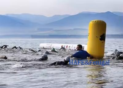 China Buoy Cylinder Water Race Marker Inflatable Water Buoys Floating Buoy With Logo for sale