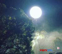 China Weather Proof Mattress Shape Artemis Film Lighting Balloon for sale