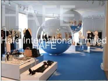 China Custom Giant Festival Inflatable Event Structures 1.5 M PVC Mirror Ball Event Decoration Balloon for sale