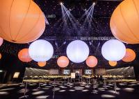 China 90 CM Hanging Inflatable Suspended Balloon With 2000W Halogen Lamp For Party Events for sale