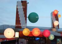 China Advertising Inflatable Lighting Decoration  , LED RGB Inflatable Pool Lights Balloon Water Floating for sale