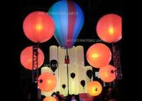 China Floating Advertising Inflatable Lighting Decoration Balloon 800 Watt Used On Water for sale