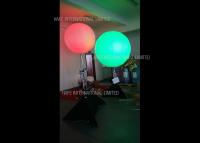China Advertising Inflatable Stand Tripod Balloon Led Lighting Dual Combination Lighting Source for sale