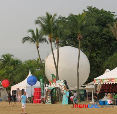 China Led Dmx512 Inflatable Muse Event Lighting Balloon For Hanging Use for sale