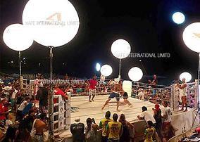 China Dimmable Inflatable Led Light Balloon 640W High Illumination Events Lighting for sale
