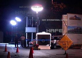 China Fire Safety White Emergency Lights HAFE With 575W HMI Lamp Heavy Duty Construction for sale