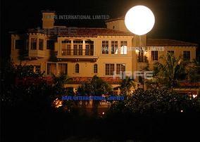 China 2.5 M Decoration Helium Sphere Balloons With Led Lights Colorful For Business Advertising for sale