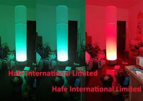 China High Illuminate Inflatable LED Lamp Decoration Tower 200W RGB Colorful In Dance Party for sale