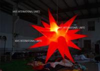 China 1000w Custom Inflatable Lighting Star Inflatable Lighting Decoration For Party Wedding Event for sale