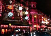 China Amazing Inflatable Lighting Decoration 800w , Hanging Led Celebration Chrome Balls for sale