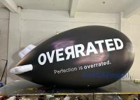China Outdoor Lift Off Advertising Helium Balloon Inflatable Blimp With LED Light for sale