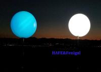 China Event Atmosphere Decorative Lighting Inflatable Balloon 400W RGB LED Lamp for sale