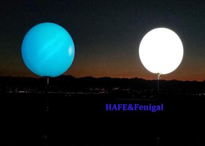 China Event Atmosphere Decorative Lighting Inflatable Balloon 400W RGB LED Lamp for sale