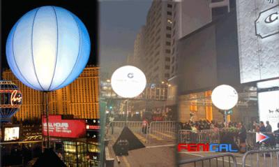 China Vows Under Stars RGBW Moon Event Lighting Balloon Up Your Wedding for sale