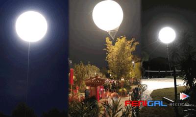 China 1000W LED Film Lighting Balloon Inflatable Customizable Dmx512 Control for sale