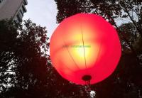 China RGBW Inflatable Led Light Balloon Events Lighting400W RGB + White for sale