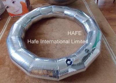China Mirror Ball Inflatable Event Structures Mirror Balloon Base Ring , Events Lighting Decoration for sale
