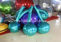 China Customize Giant Mirror Balloon Cherry Shape for Fruit Exhibition for sale