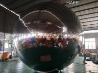 China PVC Waterproof 4m Flying Mirror Helium Balloon Lights 2000W 12 Pull Point for sale