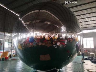 China PVC Waterproof 4m Flying Mirror Helium Balloon Lights 2000W 12 Pull Point for sale