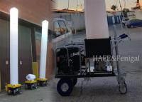 China Outdoor HID 1000w Inflatable Emergency Lighting Tower Battery And Power Supply Optional 120V/50HZ for sale
