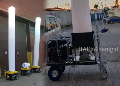 China Outdoor HID 1000w Inflatable Emergency Lighting Tower Battery And Power Supply Optional 120V/50HZ for sale