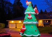 China Christmas 5M Inflatable Christmas Tree LED Lighting Atmosphere Decoration for sale