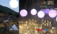 China High Brightness RGBW Inflatable LED Event Lighting Balloon for sale