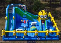 China Inflatable Theme Park Outdoor Inflatable Bouncy Castle Inflatable Fun City Playground for sale