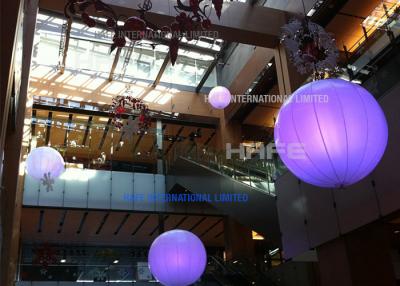 China RGBW AC 400W Balloon Inflatable Led Lamp DMX And Dimmable 1.6m Diameter for sale