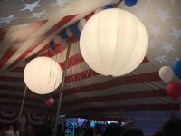 China 2000W Inflatable Led Light With Halogen Lamp , Moon Inflatable Led Balloon Lights for sale