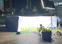 China Helium Square Led Bi Color 2700-6500K Balloon Light For Filming And Photography for sale