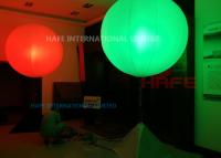 China DMX And Dimmable LED Inflatable Lighting Decoration RGBW 200W 400W Balloon Lights for sale