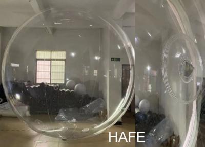 China Inflatable PVC 1m 1.5m Ads Transparent Balloons Clear Bubble Balloons Can Add Logos for sale